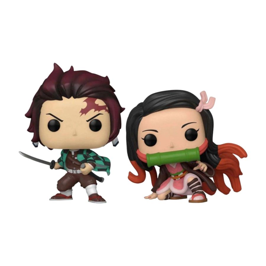 DEMON SLAYER - TANJIRO AND NEZUKO 2PK POP – Merimbula Extra